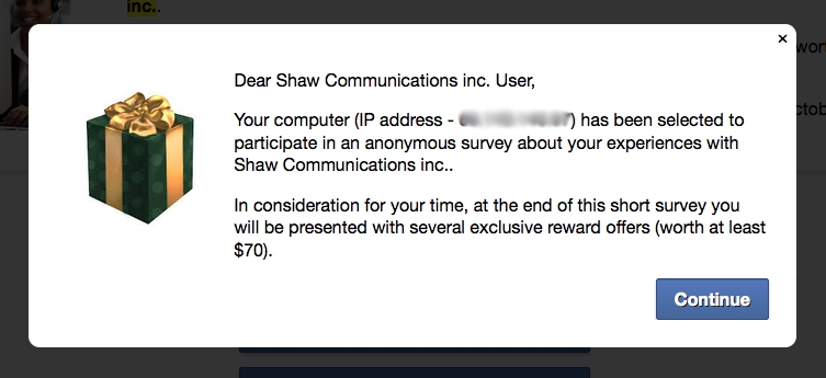IP Address Survey Scam (2021) - Scam Detector