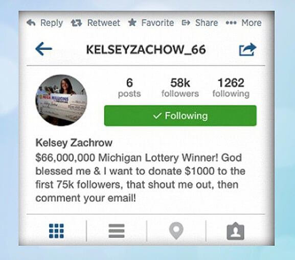 Lottery Winner Donation Scam (2023) - Scam Detector