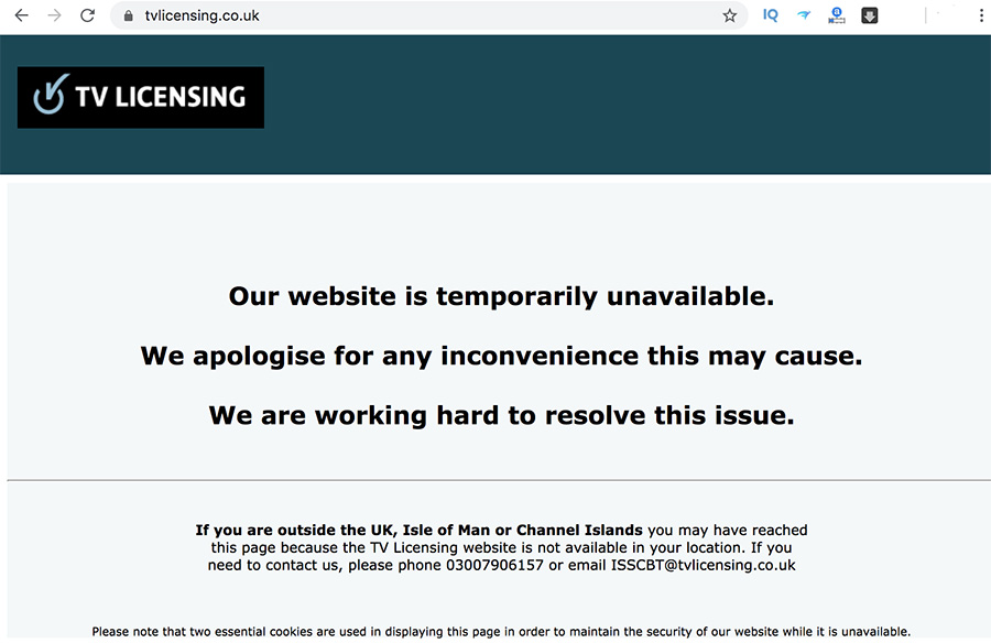 TV Licensing Email - Scam Detector