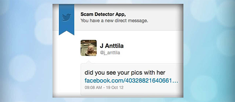 Twitter Private Messages - Scam Detector