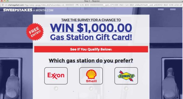 Gas Station Gift Card - Scam Detector
