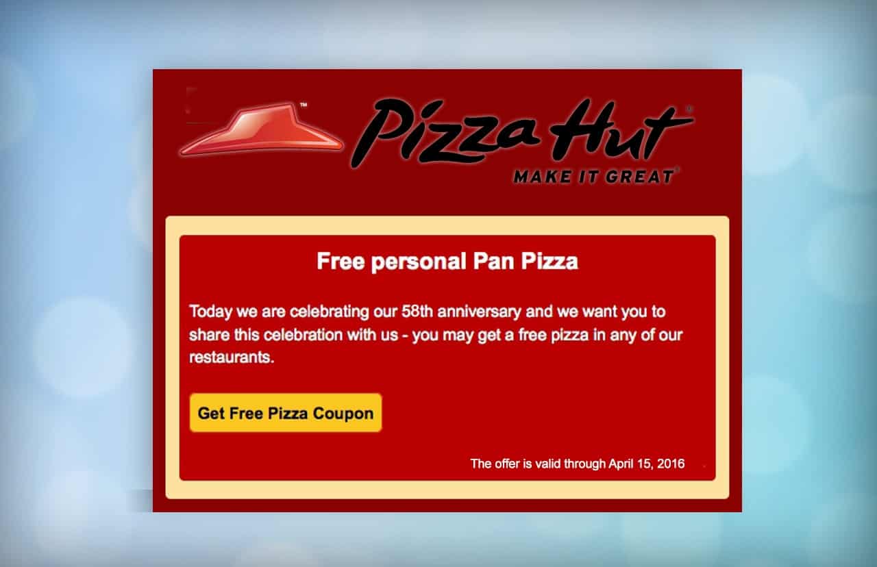 Fast Food Free Meal Coupon - Scam Detector