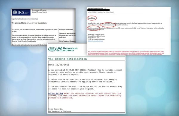 Tax Return Error - Scam Detector