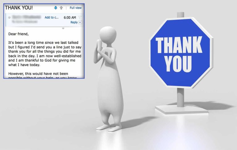 Thank You Message - Scam Detector