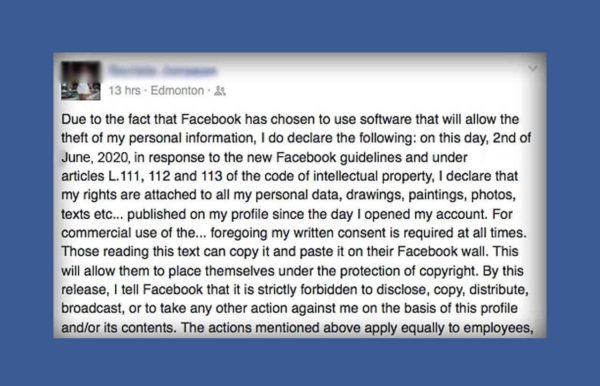 Facebook Copyright Protection - Scam Detector