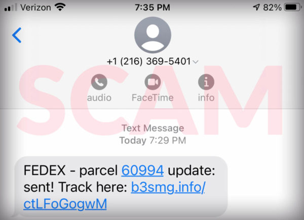 FedEx Text Message Scam (2023) - Scam Detector