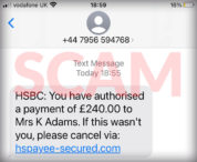 HSBC Text Message Scam (2021) - Scam Detector