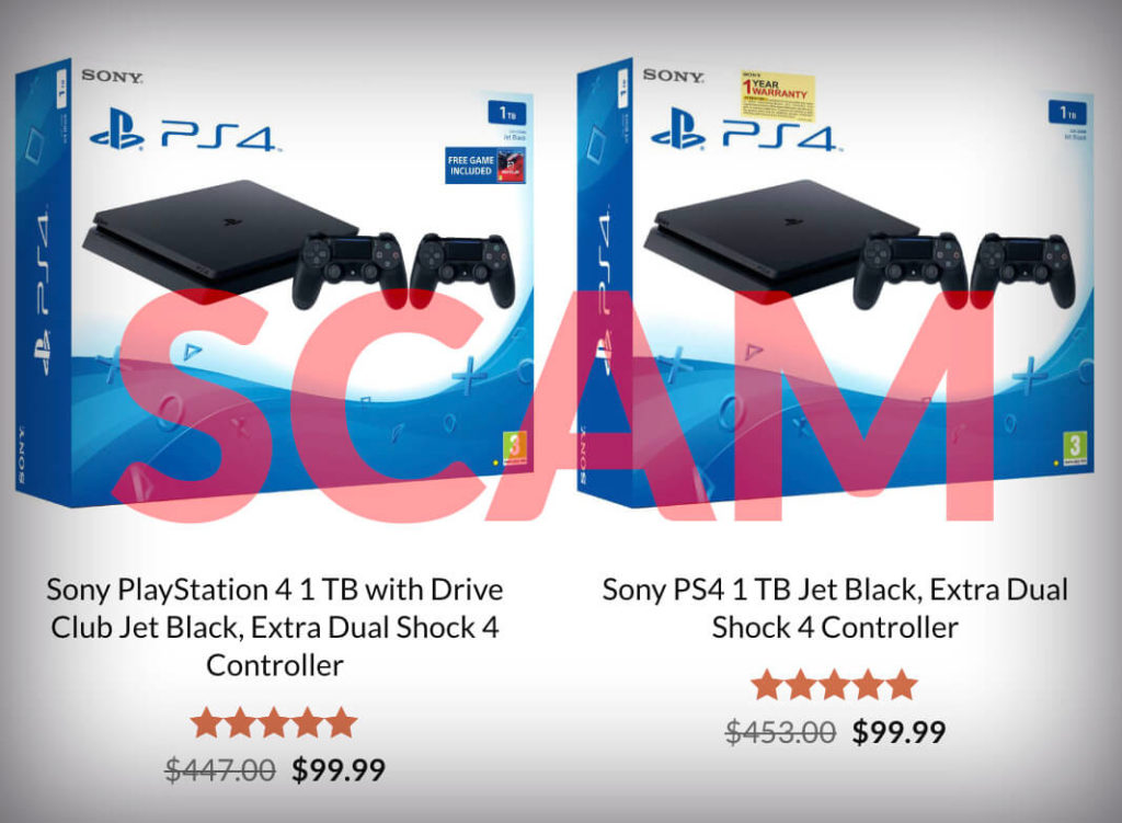 PS Game Space Scam (2021) - Scam Detector