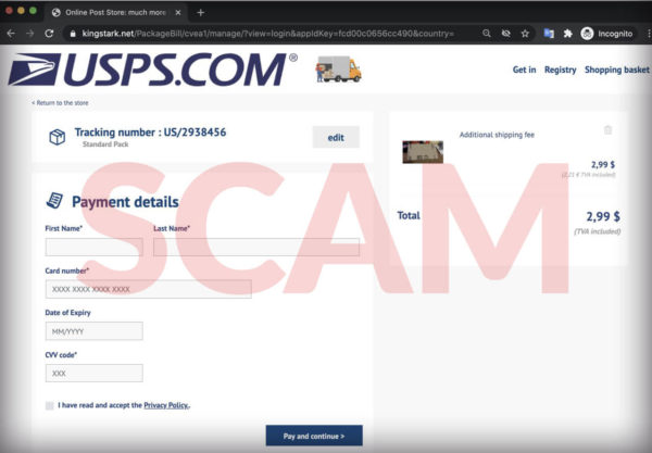 USPS Notification Text Scam (2021) - Scam Detector