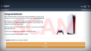 Amazon Free Playstation Scam (2023) - Scam Detector