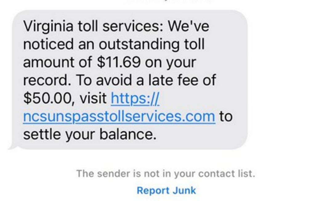 Beware of Toll Phishing Scams [E-ZPass, SunPass, NZTA, CTR, 407ETR ...