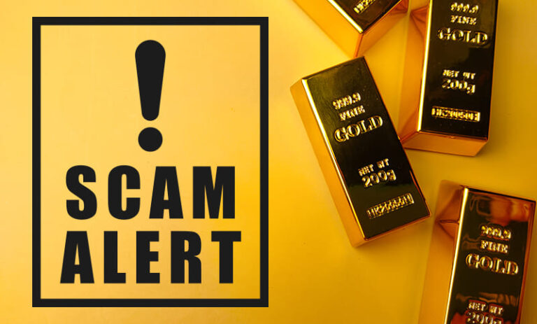 What Is a Gold Bar Scam - Scam Detector